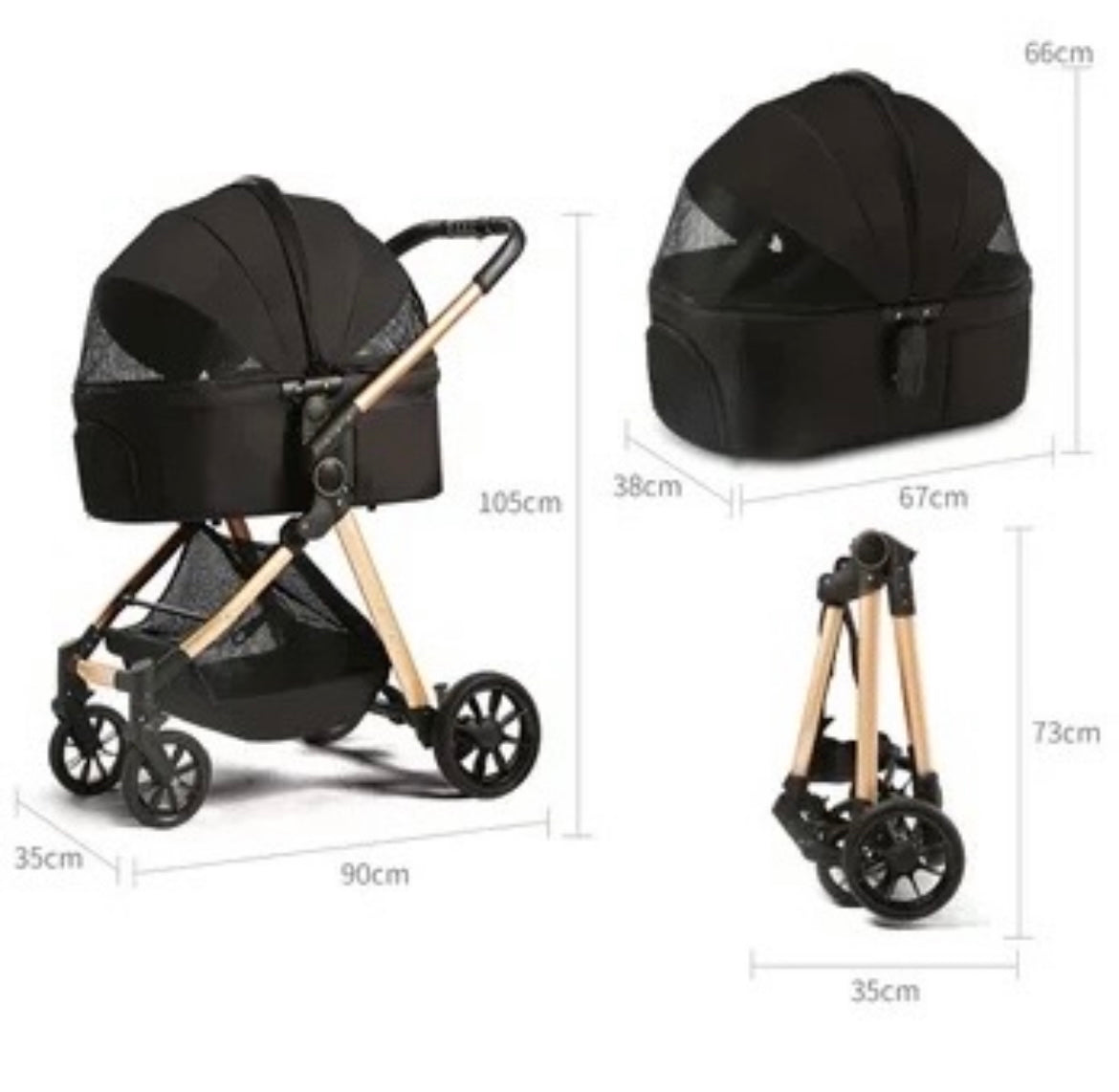 Pet Pram - Pet Stroller – Premium Paws